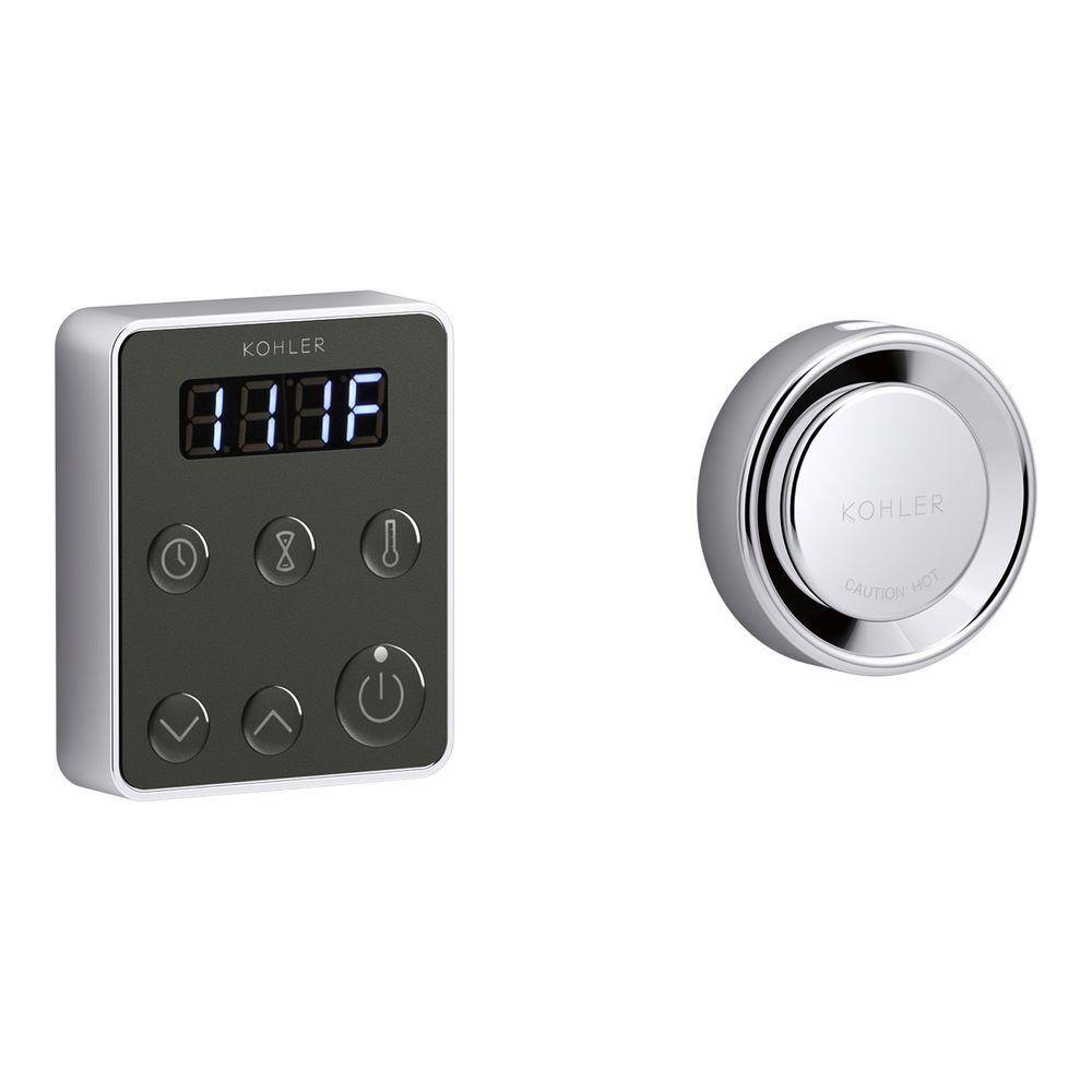 KOHLER Invigoration Steam Bath Generator Control Kit In Polished Chrome KOHLER Invigoration Steam Bath Generator Control Kit In Polished Chrome