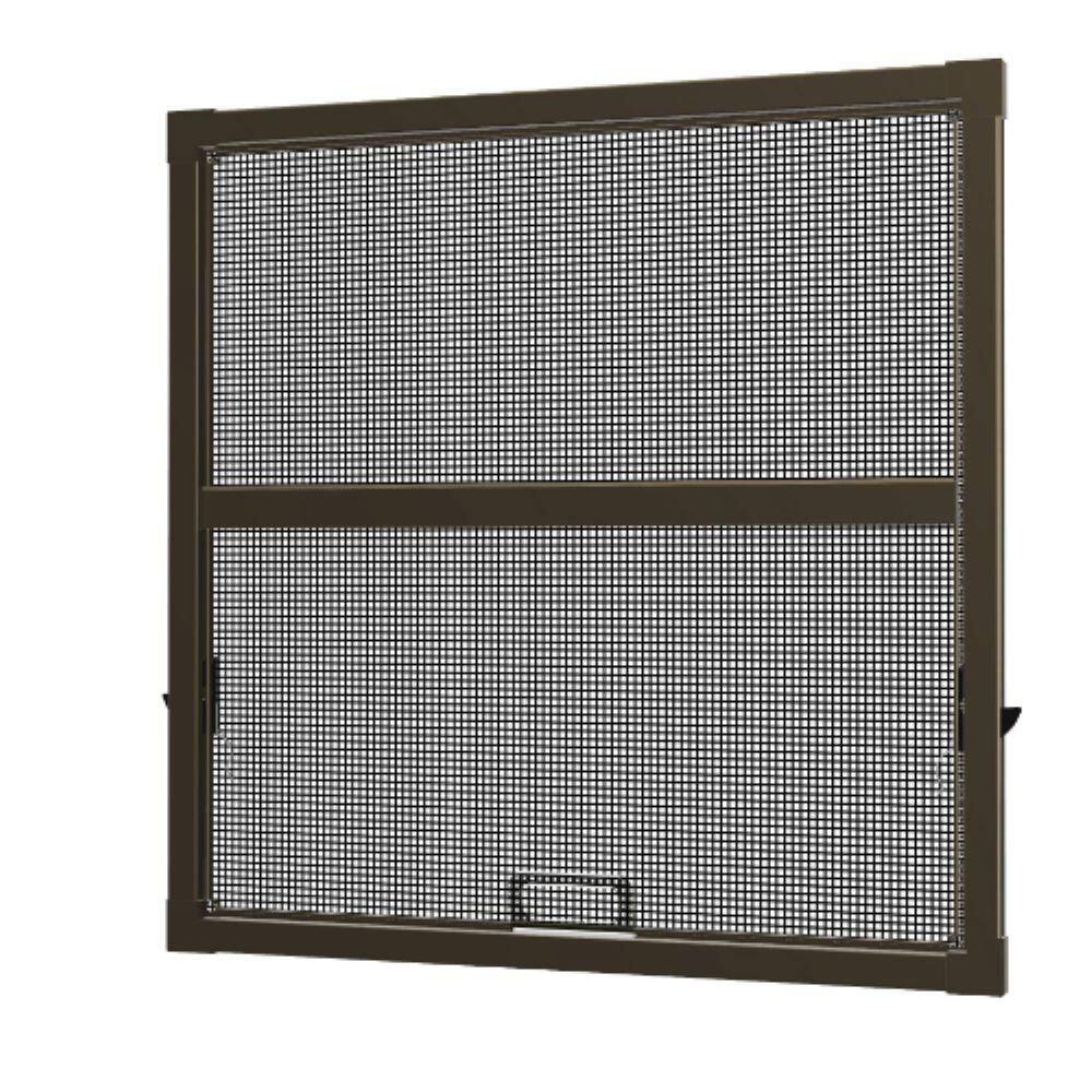 RITESCREEN 400 Narroline Double Hung 33.875 in. x 54.8438 in. Bronze ...