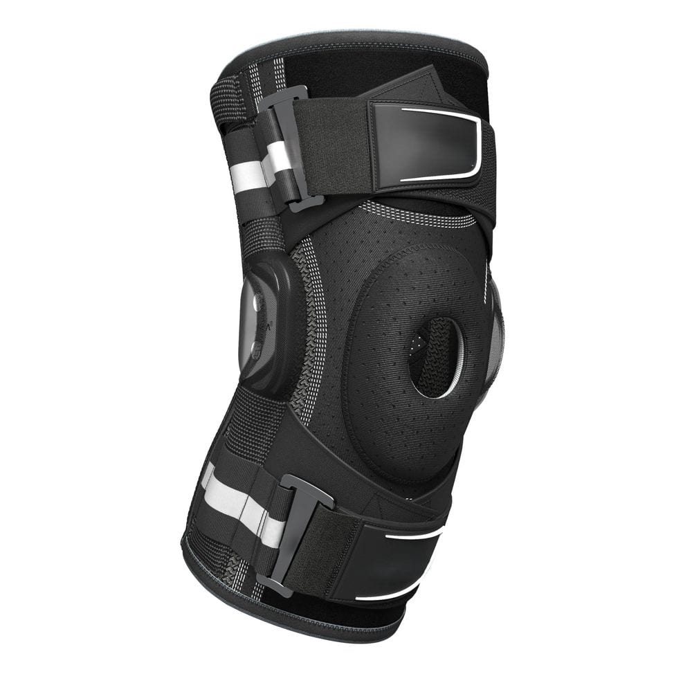 Numhew Professional Hinged Knee Brace X-Strap, Small Size Medical Knee ...