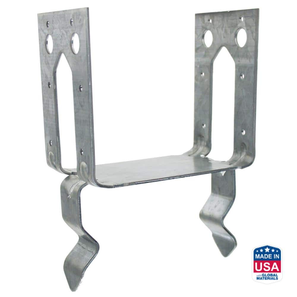 Simpson Strong-Tie PB Galvanized Non-Standoff Post Base for 4x6 Nominal ...