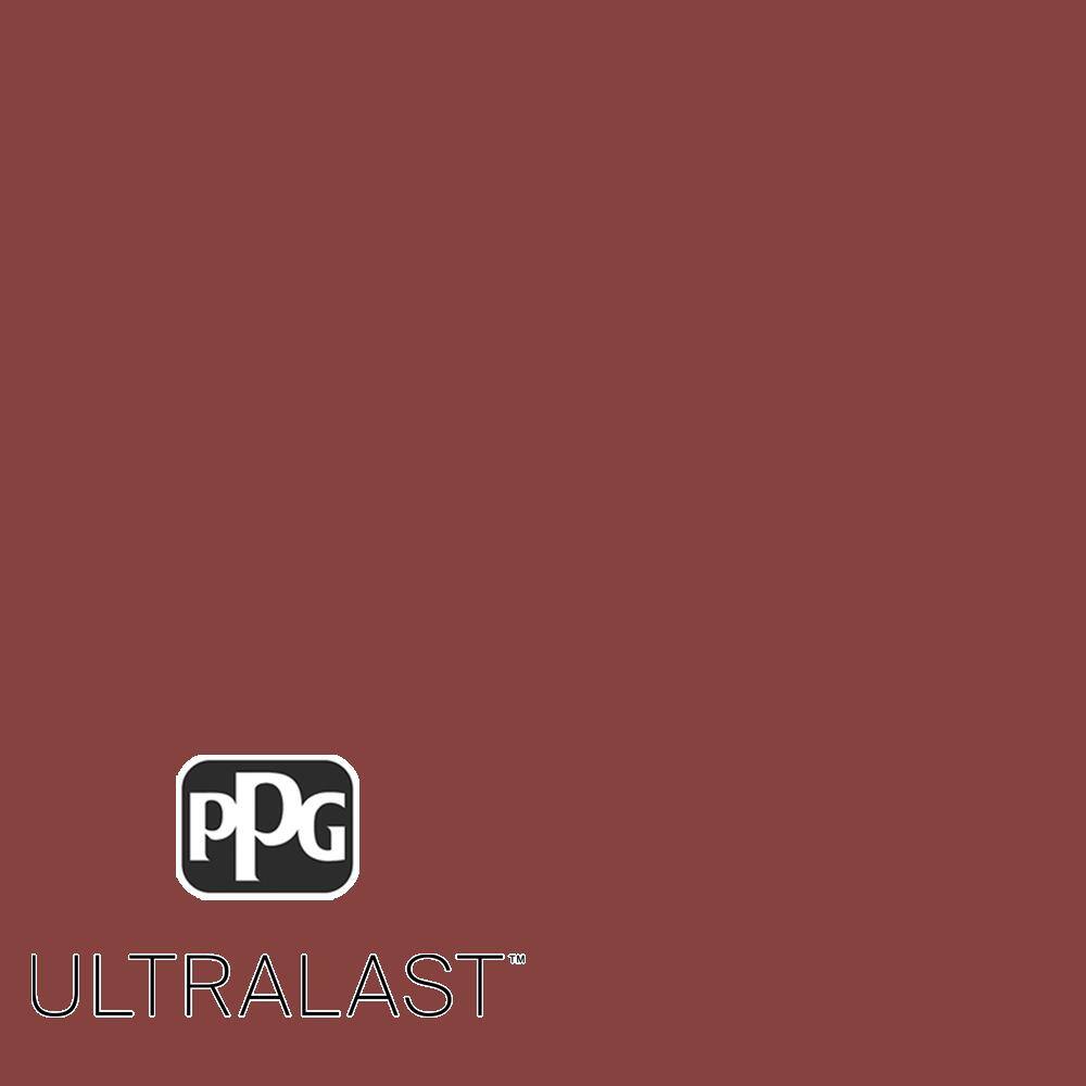 PPG UltraLast 1 gal. PPG1056-7 Brick Dust Eggshell Interior Paint and ...