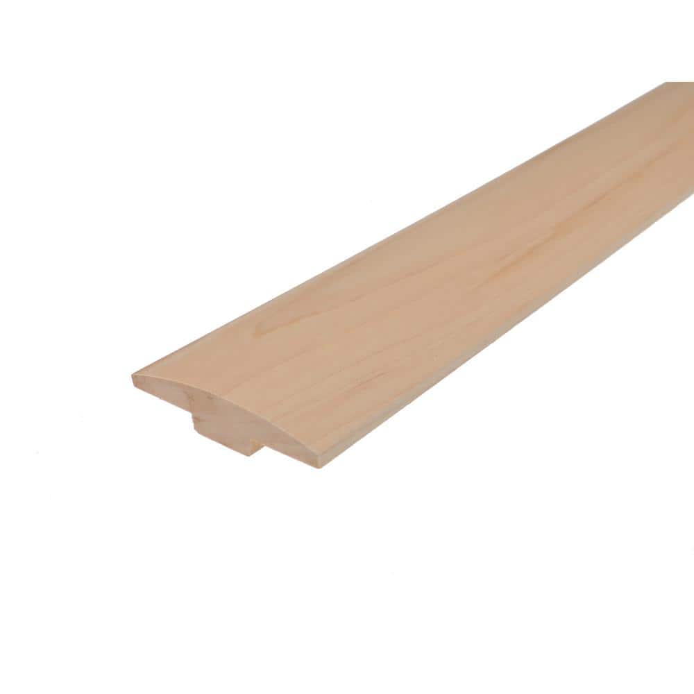ROPPE T-Mold Maple Wickham 0.375 in. T x 2 in. W x 78 in. L Solid Matte ...