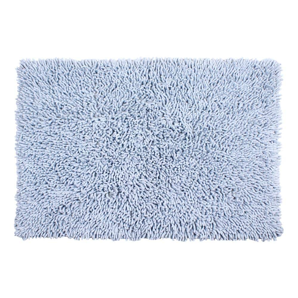 HOME WEAVERS INC Shaggy Lux Bath Rug 100% Cotton Bath Rugs Set, 24x36 ...