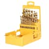 DEWALT Titanium Nitride Coated Pilot Point Drill Bit Set (29-Piece ...