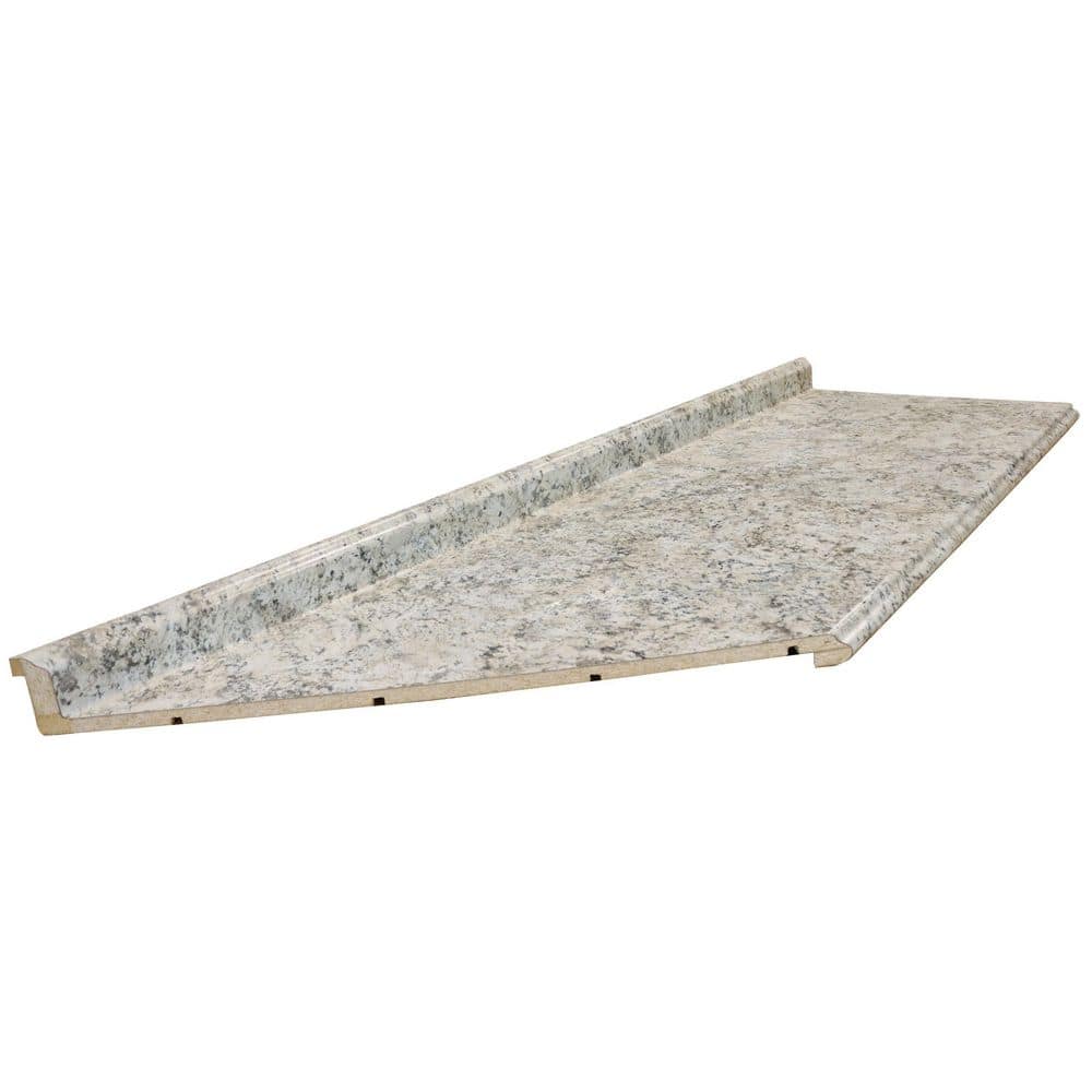 Reviews for Hampton Bay 6 ft. Left Miter Laminate Countertop in Typhoon ...