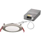 Acuity Brands WF4 Wafer 4 in. Selectable Brushed Nickel New ...