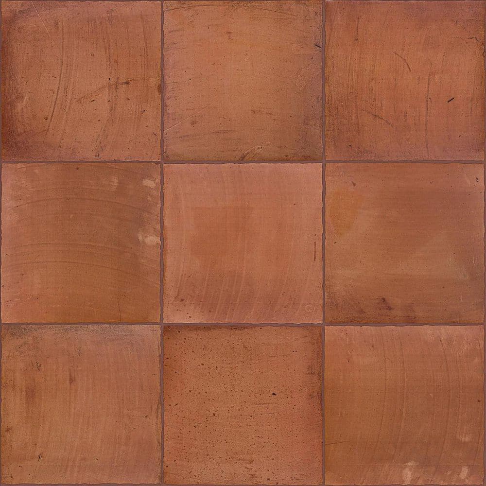 Ivy Hill Tile Sienna Terracotta Canyon 17.71 in. x 17.71 in. Matte ...