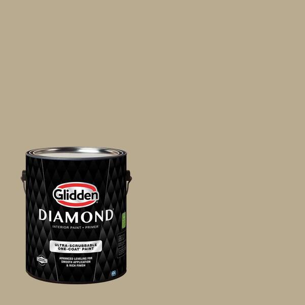 Glidden Diamond 1 gal. PPG1102-4 Prairie Dust Semi-Gloss Interior Paint ...