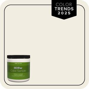 8 oz. #DC-003 Blank Canvas Semi-Gloss Interior/Exterior Paint & Primer ...