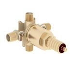 MOEN Brass Rough-In Posi-Temp Pressure-Balancing Cycling Tub and Shower ...