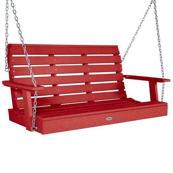 Porch swing red store
