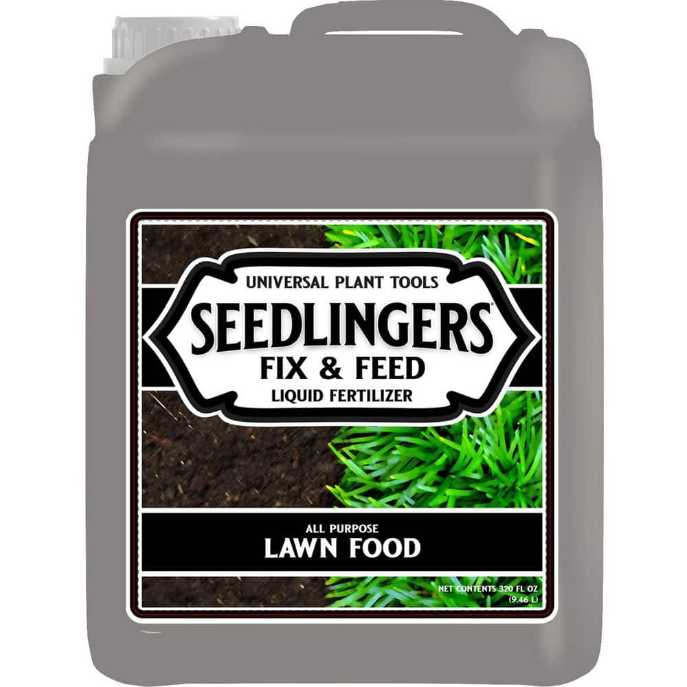 SEEDLINGERS Fix and Feed Lawn Food 640 fl. oz. 100,000 sq. ft. Liquid ...