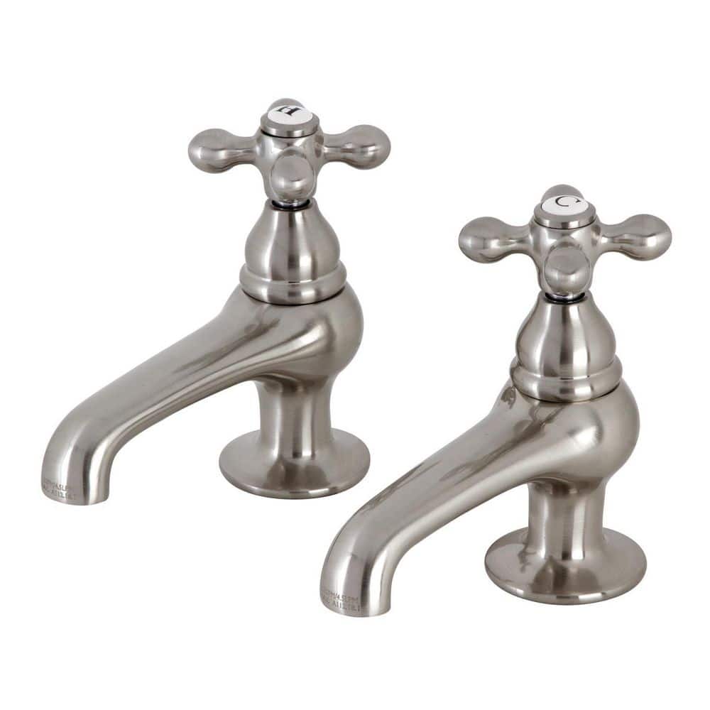 Kingston Brass Vintage Old-Fashion Basin Tap 4 in. Centerset 2-Handle ...