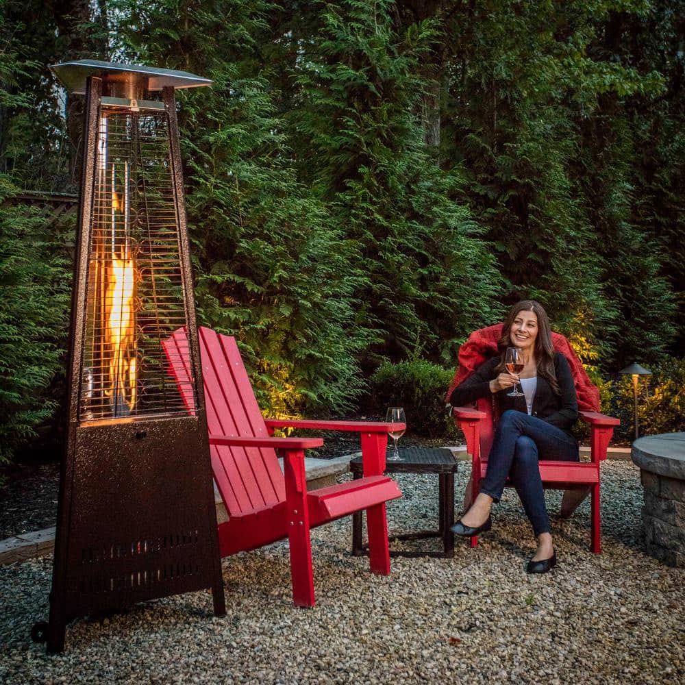 Paragon Outdoor Inferno 42,000 BTU Hammered Bronze Propane Tower Heater ...