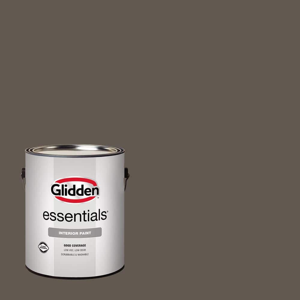 Glidden Essentials 1 gal. PPG1006-7 Metropolis Semi-Gloss Interior ...