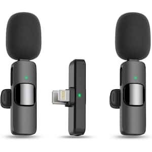 EKIEUDL Professional Wireless Lavalier Microphone for iPhone, iPad ...