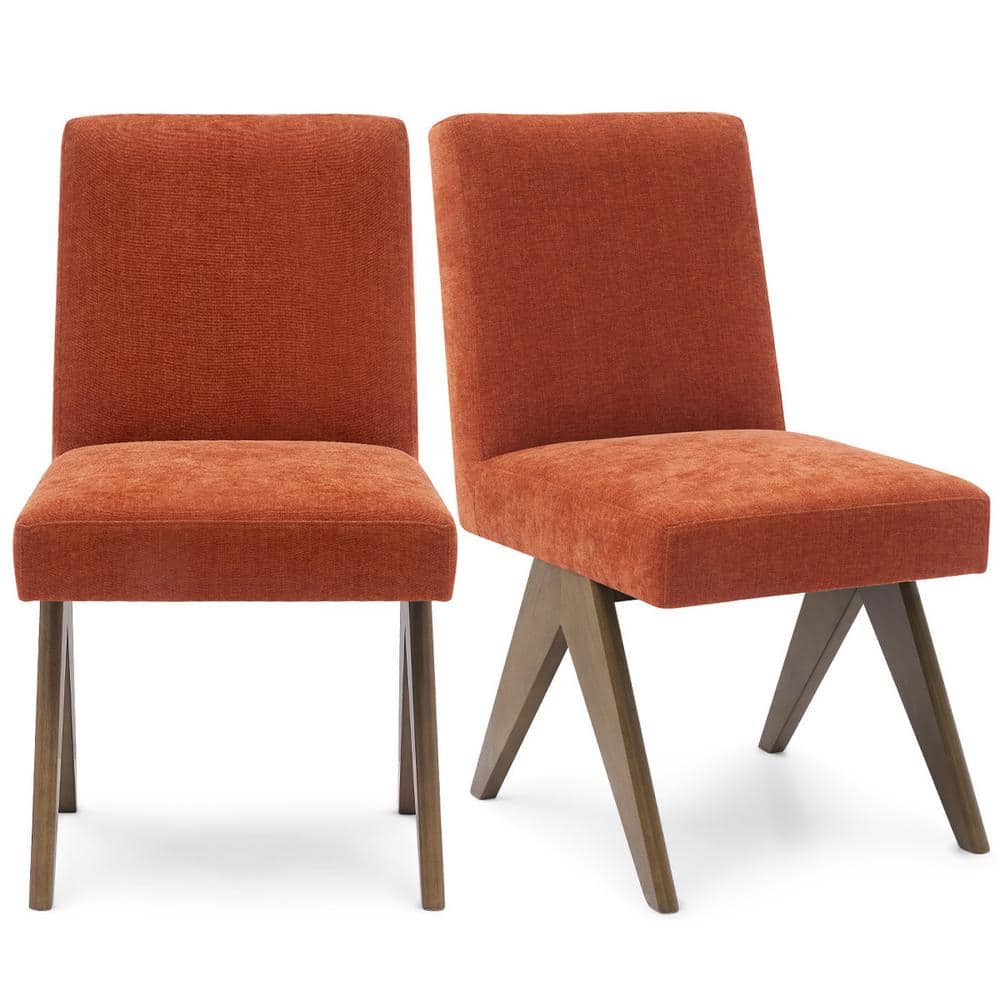 LAOTIES Mid Century Modern Dining Chair Terra (Set of 2) MORGAN-CHAIR ...