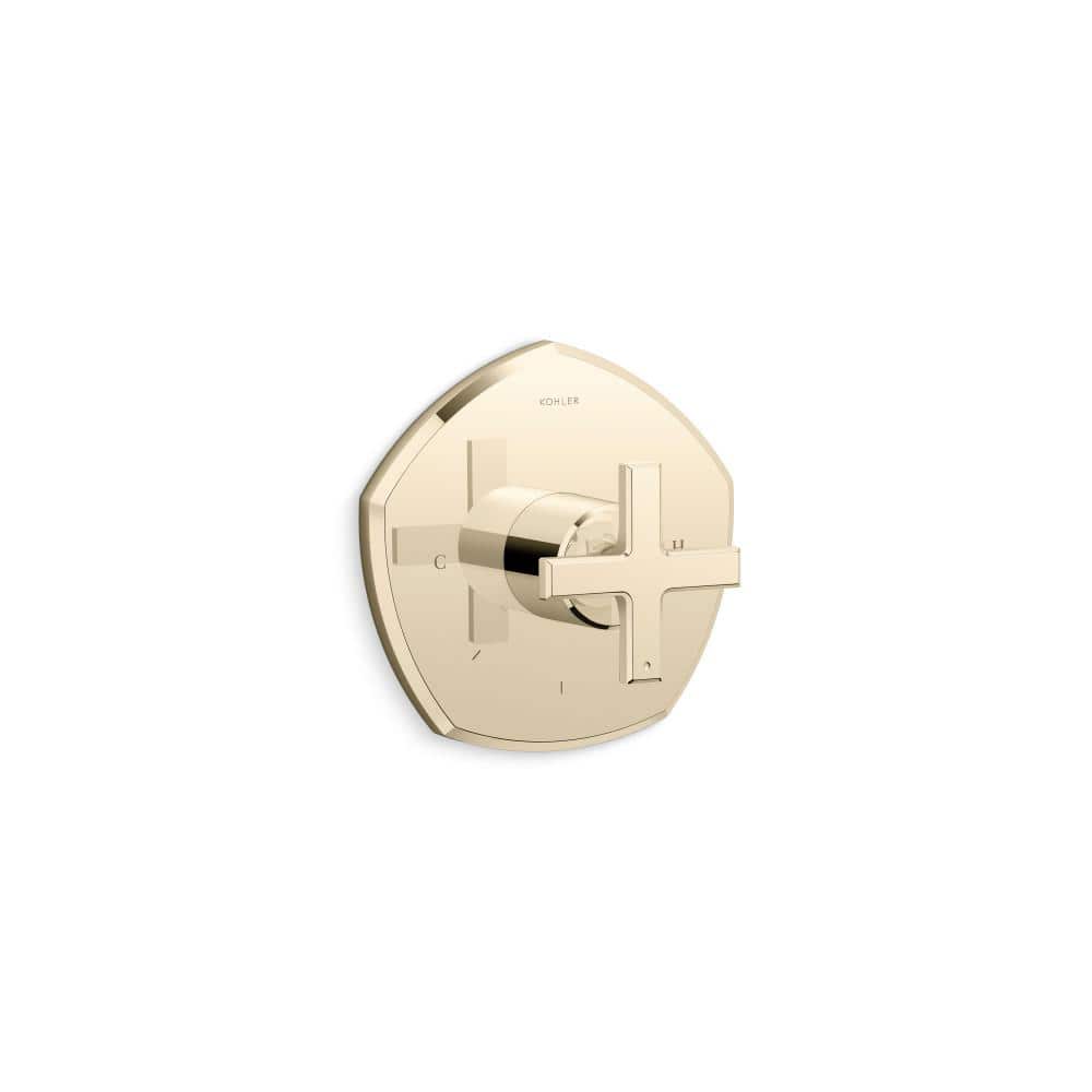 KOHLER Occasion Mastershower Temperature Control Valve Trim With Cross ...