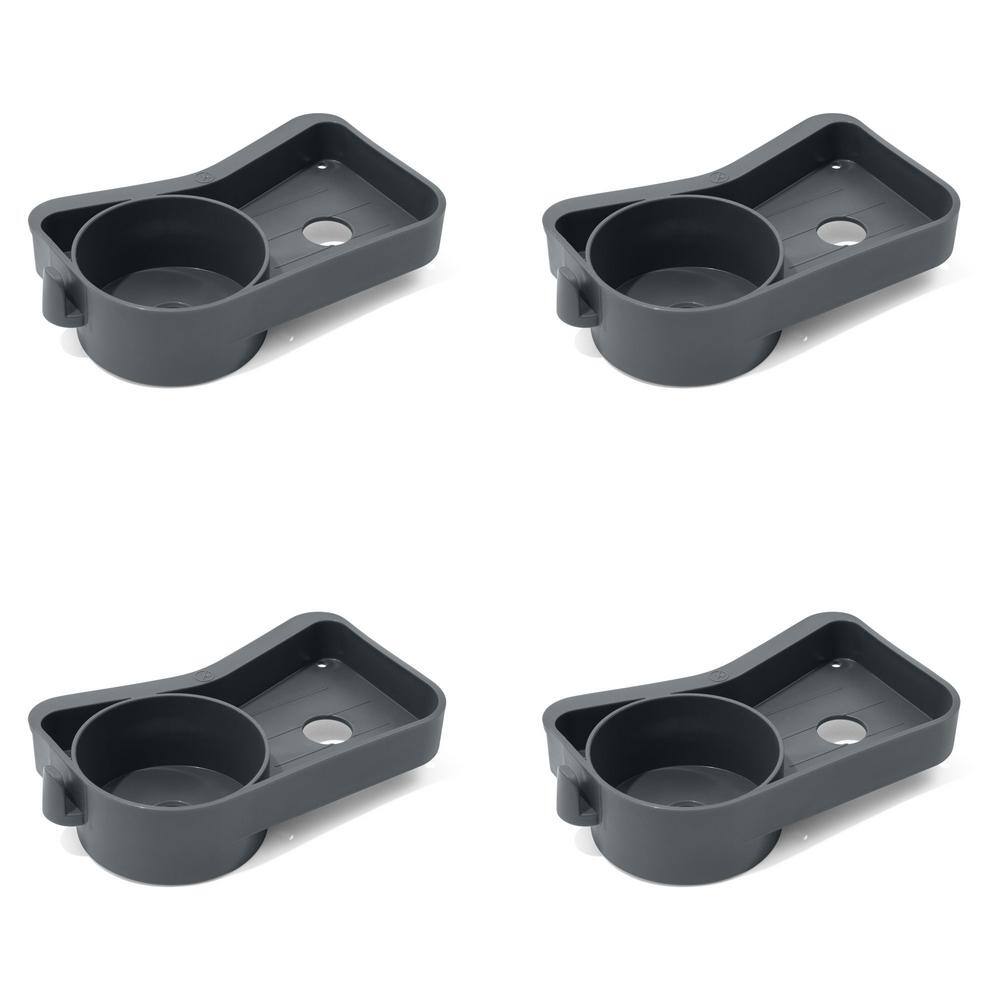 Bestway 58641E Steel Pro MAX FrameLink Spa System Hot Tub Drink Cup ...