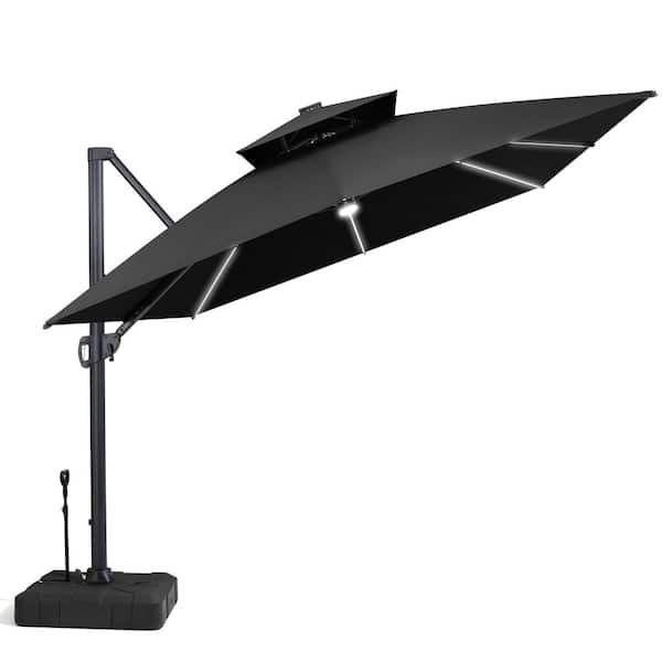 Reviews for Crestlive Products 13 ft. x 10 ft. Solar Lighted Cantilever ...