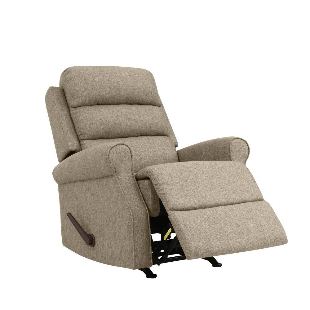 ProLounger Latte Tan Renu Performance Fabric Rocker Recliner A150040 ...