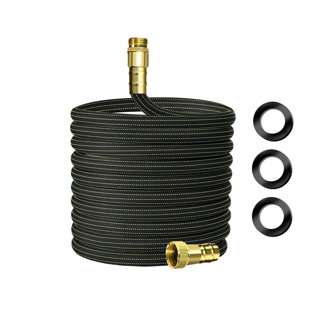Misopily 10FT Lightweight Flexible Garden Hose with Solid Brass Head ...
