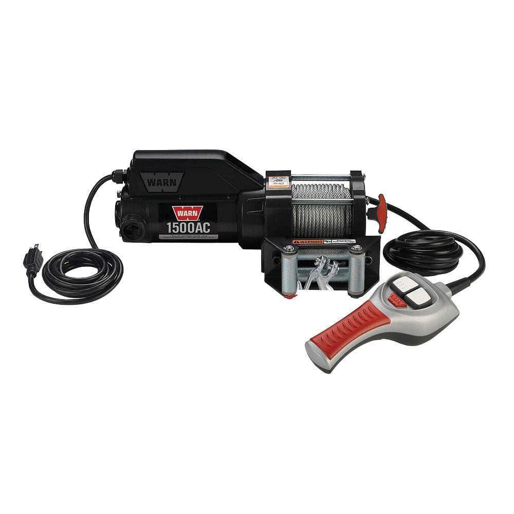 Warn 1500 lbs. 120-Volt AC Utility Winch-85330 - The Home Depot