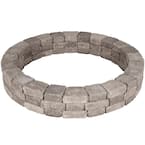Pavestone RumbleStone 46 in. x 10.5 in. Tree Ring Kit in Sierra Blend ...