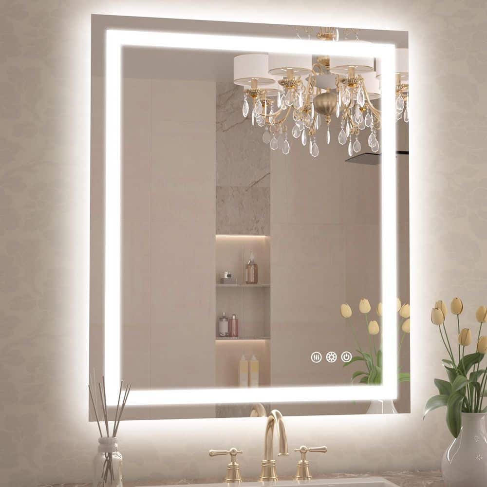 Have a question about TETOTE 30 in. W x 36 in. H Rectangular Frameless ...