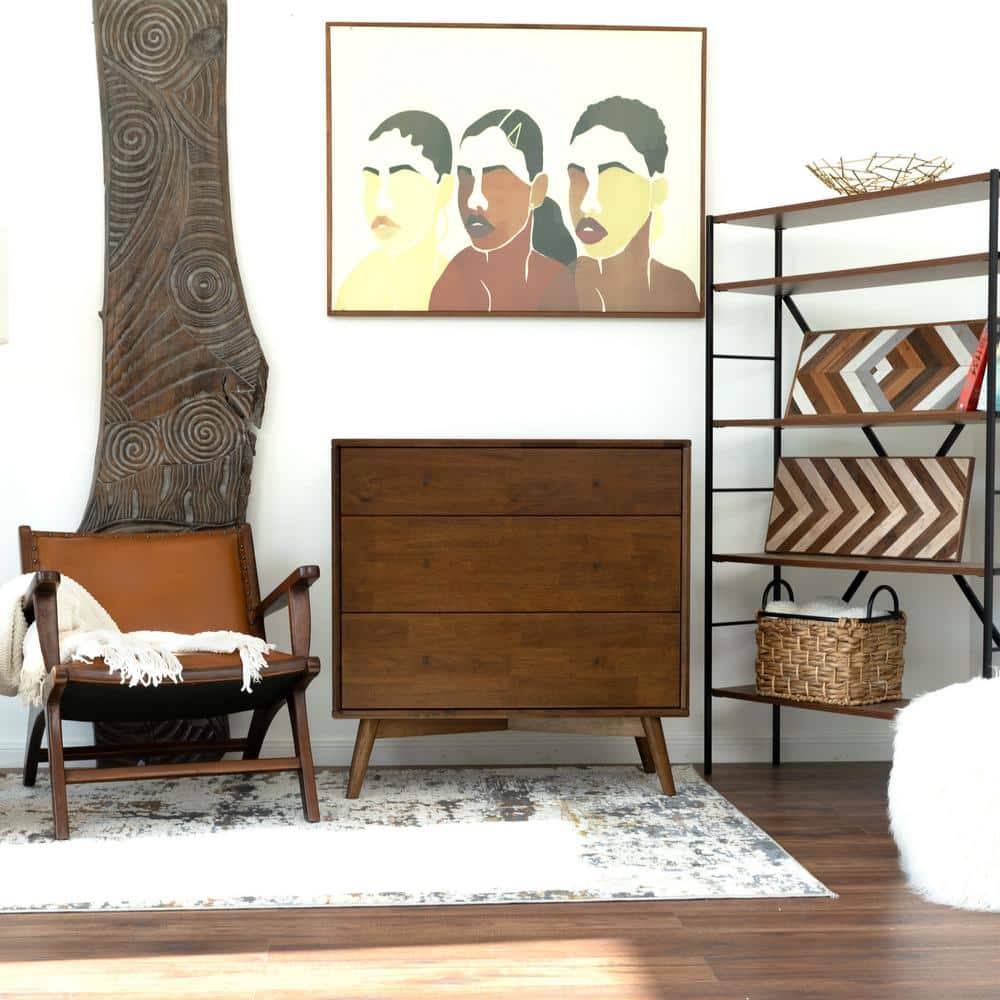 Modern three drawer dresser store