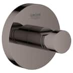 GROHE Essentials Single Robe Hook in Hard Graphite 40364A01