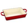 Crock-Pot Artisan 13 in. Rectangle Enameled Cast Iron Casserole Dish ...