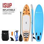 10.5 ft. PVC Inflatable Stand-Up Air Slurry Board Water Surfing ...