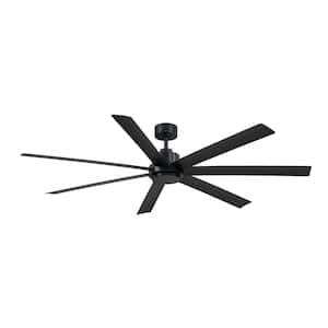 Home Decorators Collection Corinth 72 in. Indoor Matte Black Ceiling ...