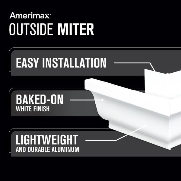 B-Style Elbow - Gutter Fittings - The Home Depot