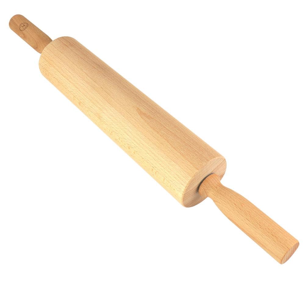 MARTHA STEWART Beech Wood Rolling Pin 985116410M - The Home Depot