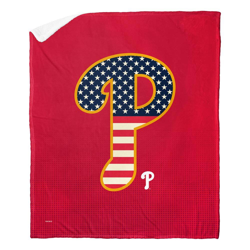 THE NORTHWEST GROUP MLB Phillies Celebrate Series Silk Touch Sherpa ...