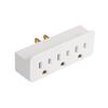 Commercial Electric 2 to 3-Prong Triple Outlet Adapter LA-12 - The Home ...