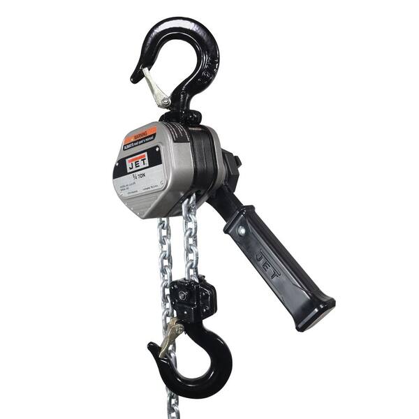 Jet JLA Series Aluminum .75 Ton Compact Lever Hoist 5 ft. Lift JT9 ...