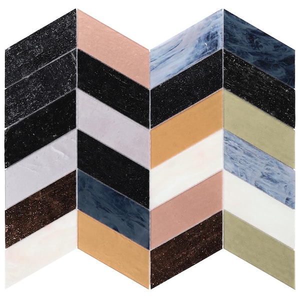Ivy Hill Tile Elizabeth Sutton Pride Malibu Metallic 7 in. x 0.12 in ...