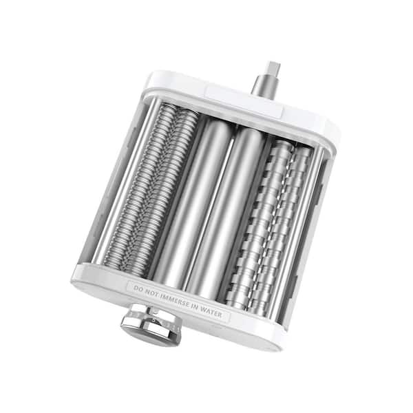 Anqtovp Stainless Steel 3-in-1 Pasta Maker Attachment for Stand Mixers ...
