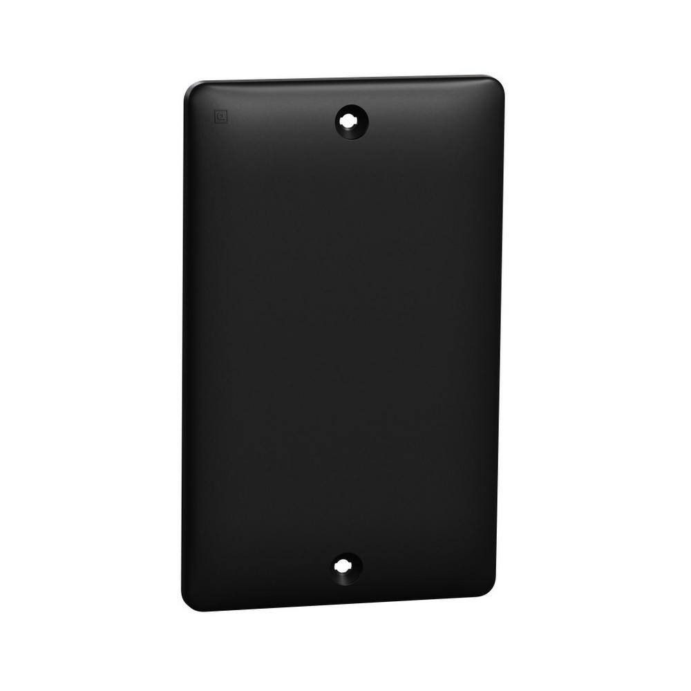 Square D X Series 1 Gang Standard Size Blank Wall Plate Outlet Cover