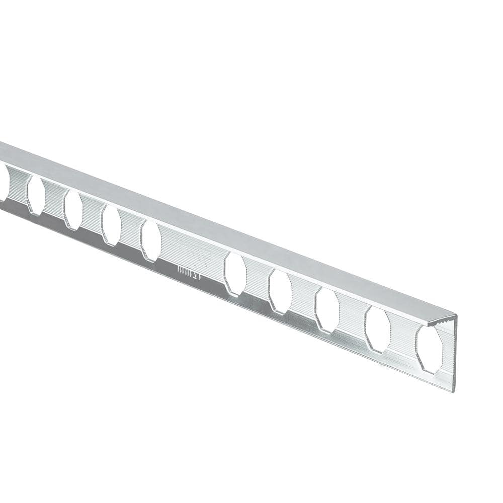 EMAC Novosuelo Natural 1-11/16 in. x 98-1/2 in. Aluminum Tile Edging ...