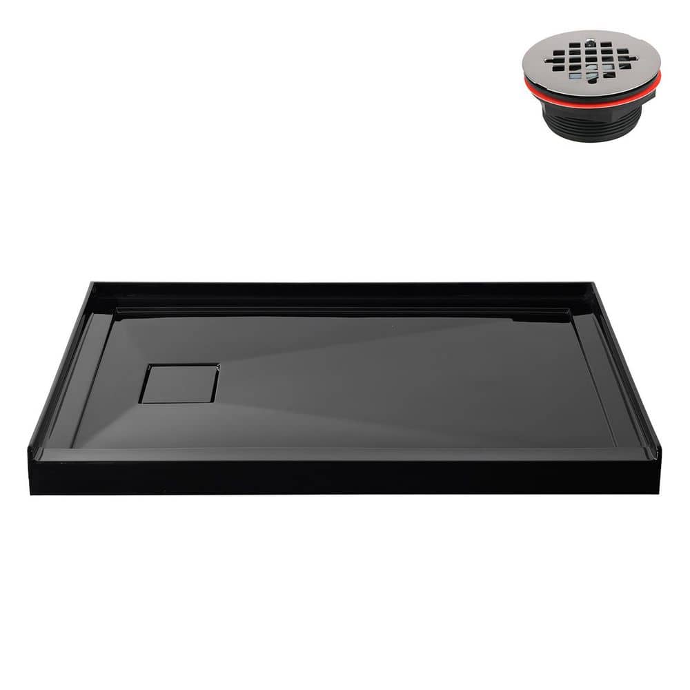 Streamline GB-2522-92-BL 42 in. x 34 in. Alcove Acrylic Shower Pan Base ...