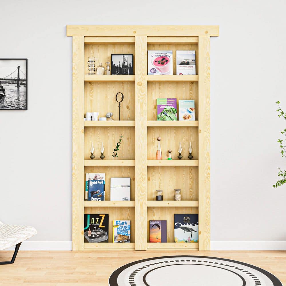 ARK DESIGN 48 in. x 80 in. Assembled Universal/Reversible Solid Core ...