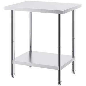 VEVOR Rice Warmer Stand 14 x 14 in. stainless steel Kitchen Prep Table ...
