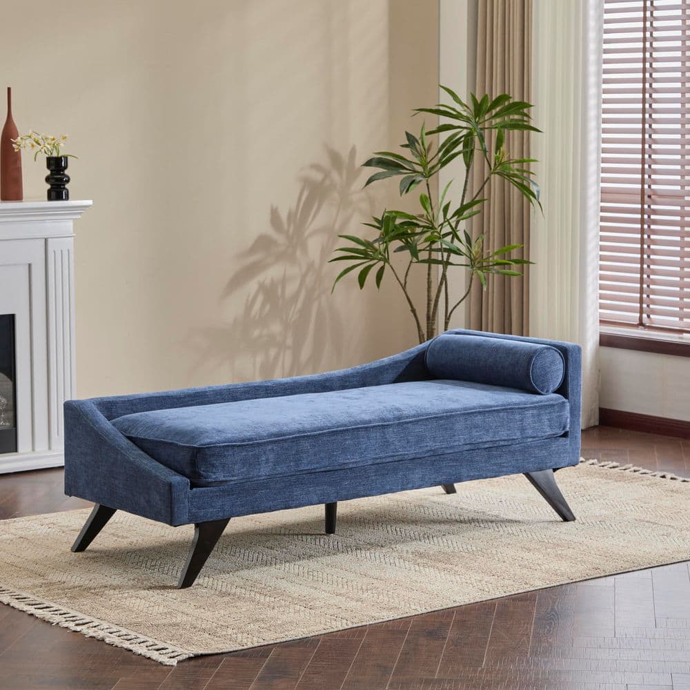 CHRISTOPHER KNIGHT HOME Frederica Modern Navy Blue Polyester ...
