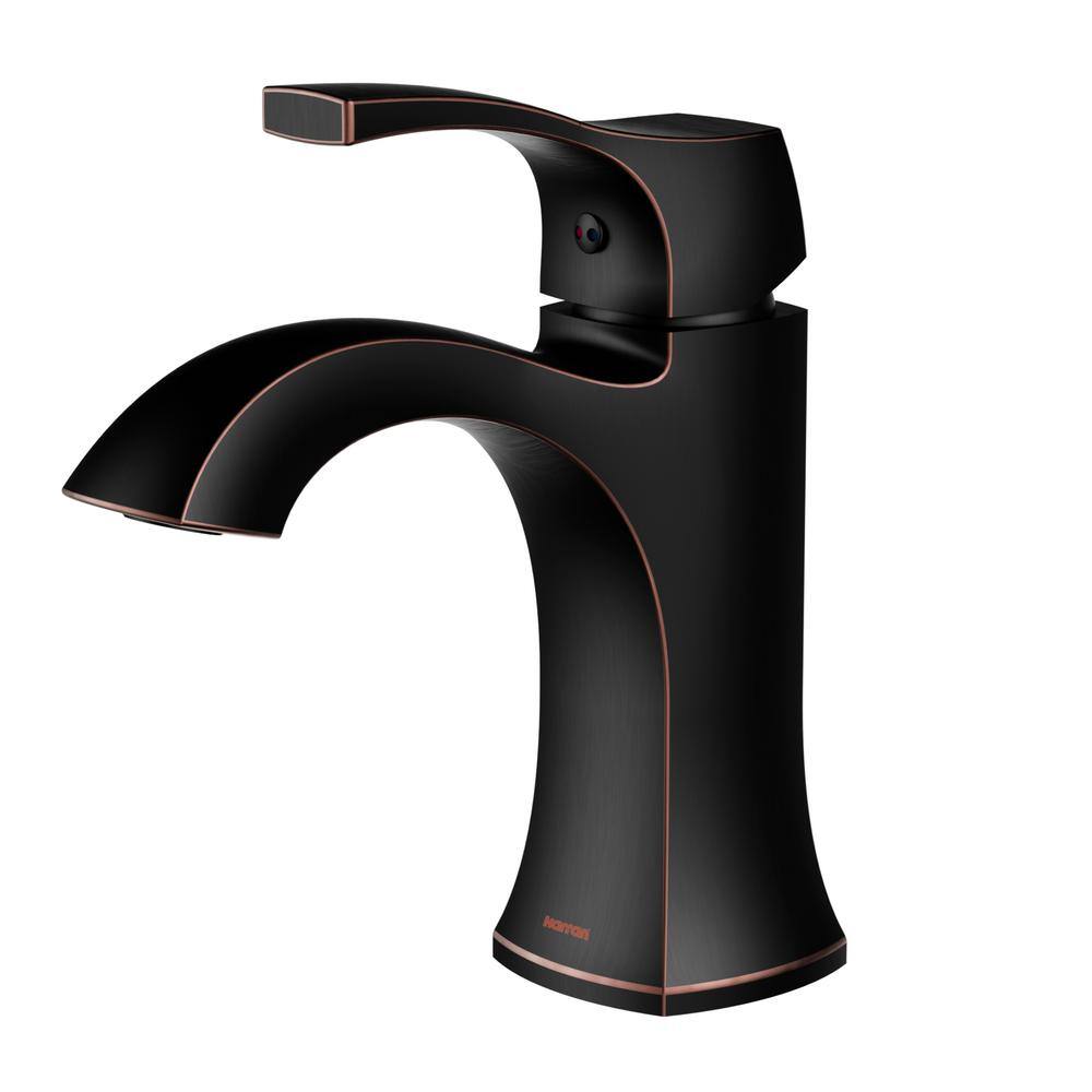 Karran Randburg Single Handle Single Hole Basin Bathroom Faucet with ...