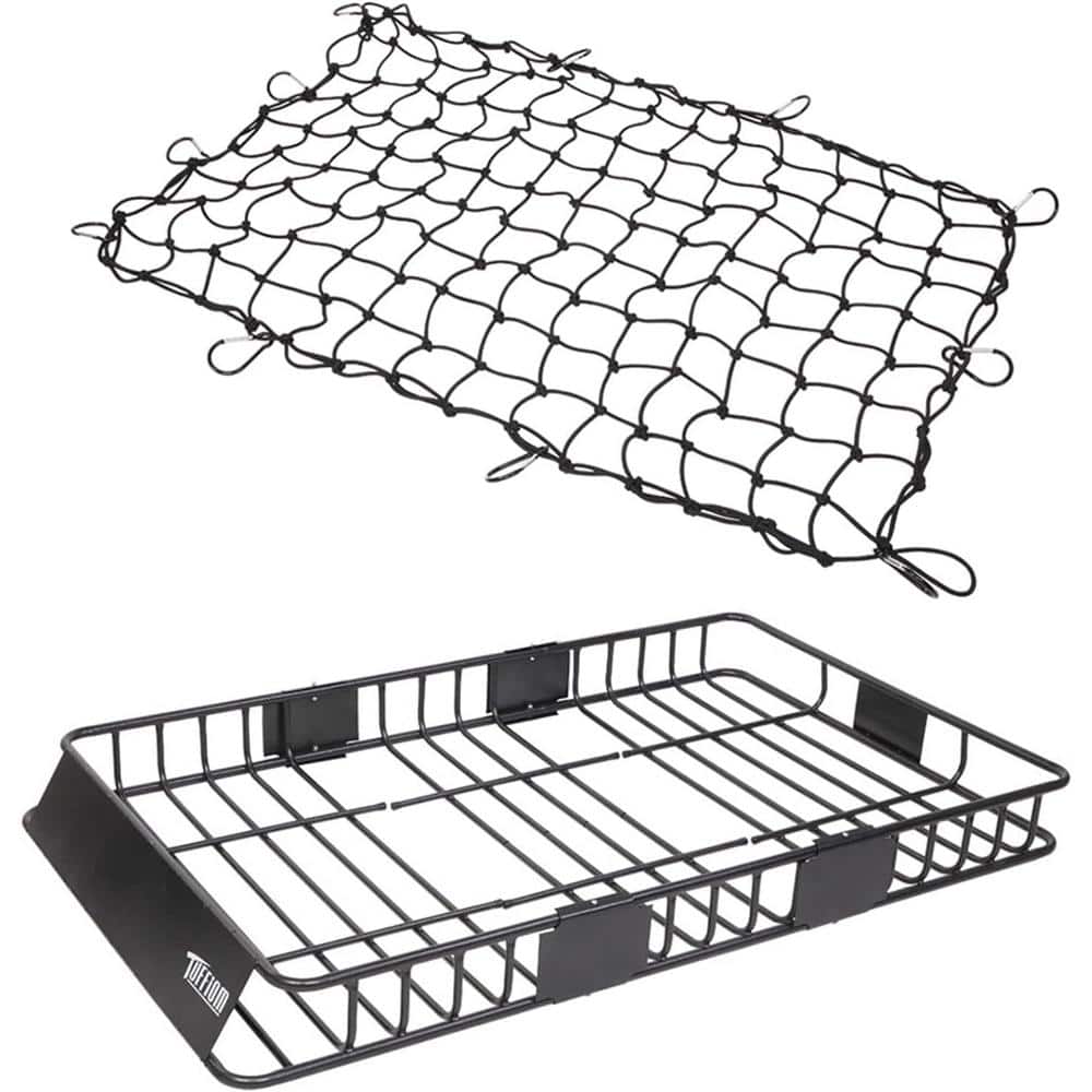 Karl home 250 lbs. Capacity Basket-Style Rooftop Cargo Carrier with 2 ...