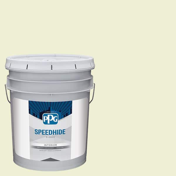 SPEEDHIDE 5 gal. PPG1217-1 Giggle Satin Interior Paint PPG1217-1SH-5SA ...